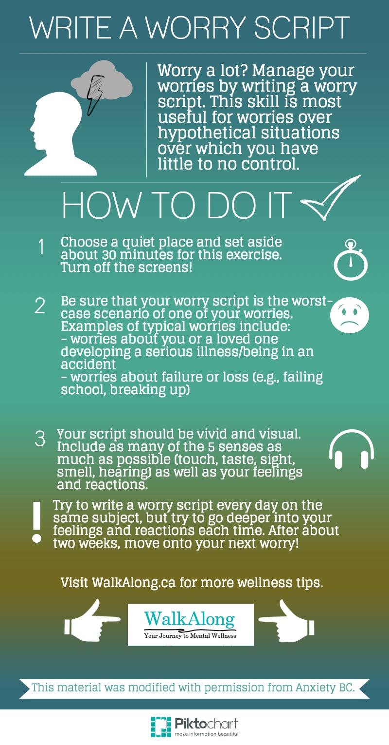 Write a Worry Script | Walk Along
